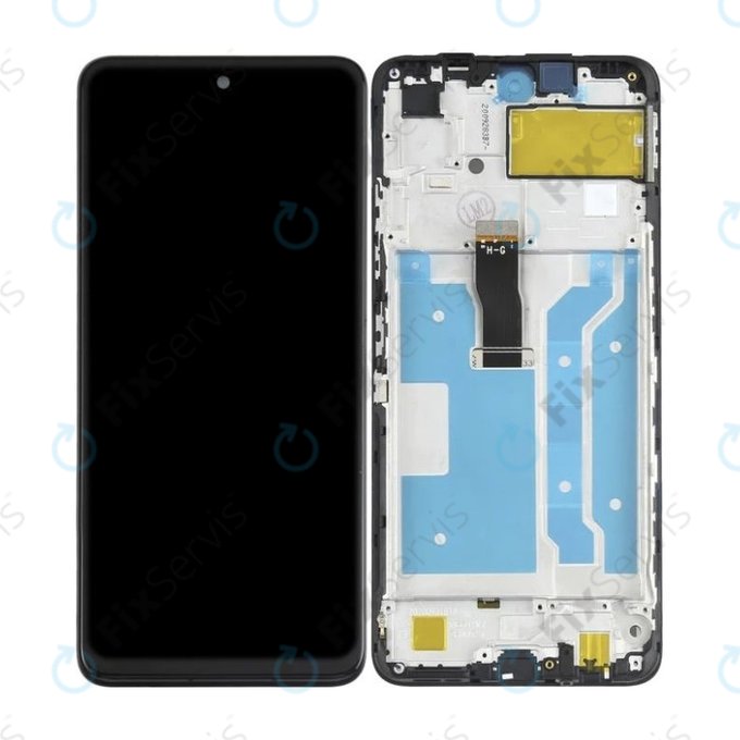 Huawei P Smart (2021) - LCD Displej + Dotykové Sklo + Rám (Midnight ...