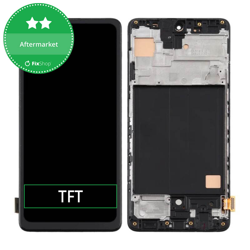 Samsung Galaxy A51 A515F - LCD Displej + Dotykové Sklo + Rám TFT ...