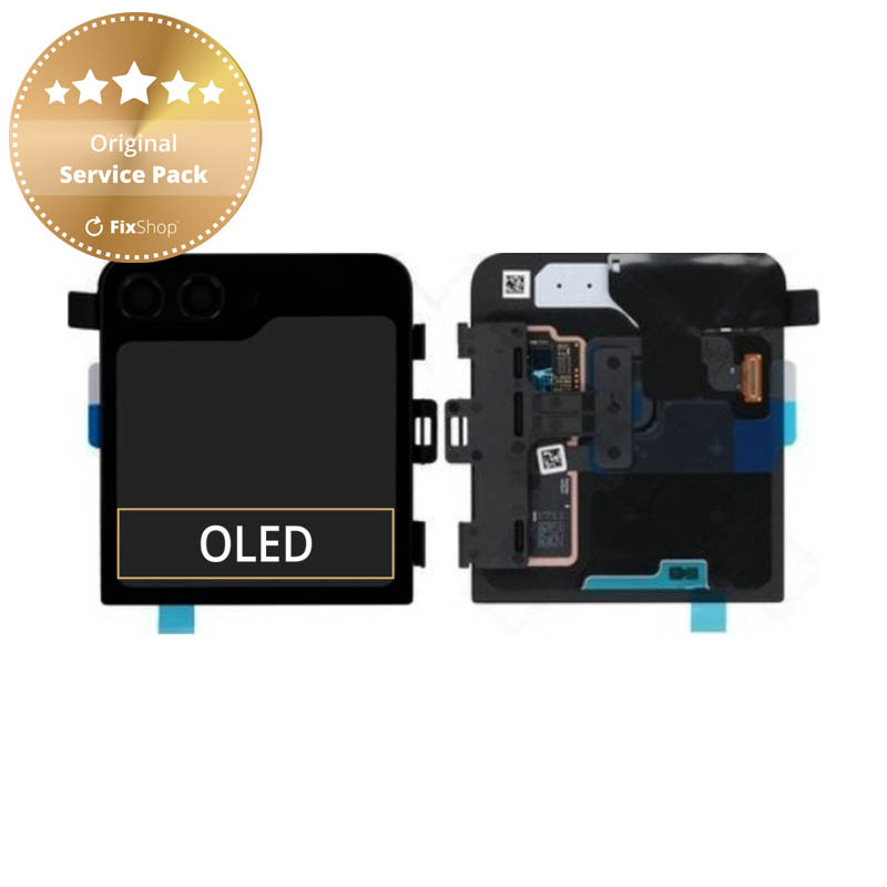Samsung Galaxy Z Flip 5 F731B - LCD Displej + Dotykové Sklo + Rám ...