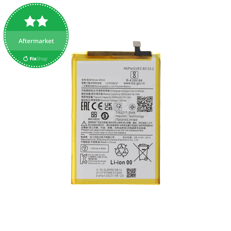 Xiaomi Redmi 12 23053RN02A 23053RN02Y 23053RN02I - Batéria 5000mAh ...
