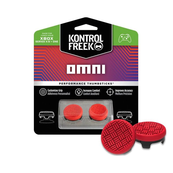 Kontrol Freek - Omni (Red) Xbox One X/S Extended Controller Grip Caps ...