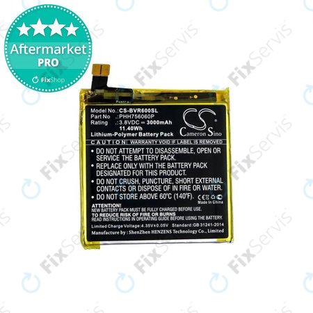 iGet Blackview BV6000 - Batéria PHH756060P 3000mAh HQ | FixShop